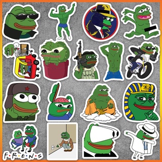 Set 50 cái Sticker Ếch Xanh Pepe chống nước, Hình dán ếch Pepe meme ...