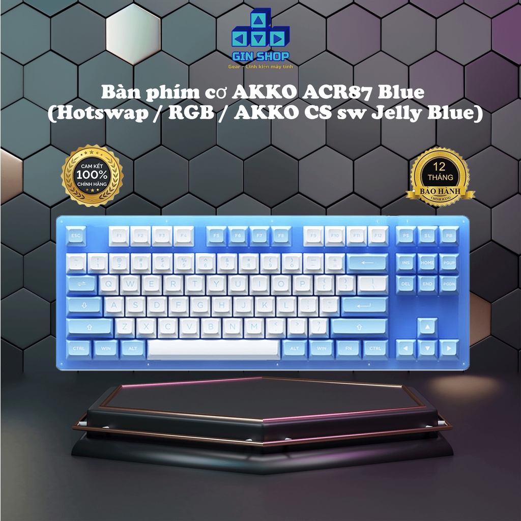 Mua Bàn phím cơ AKKO ACR87 (Hotswap / RGB / AKKO CS sw Jelly) giá rẻ ...