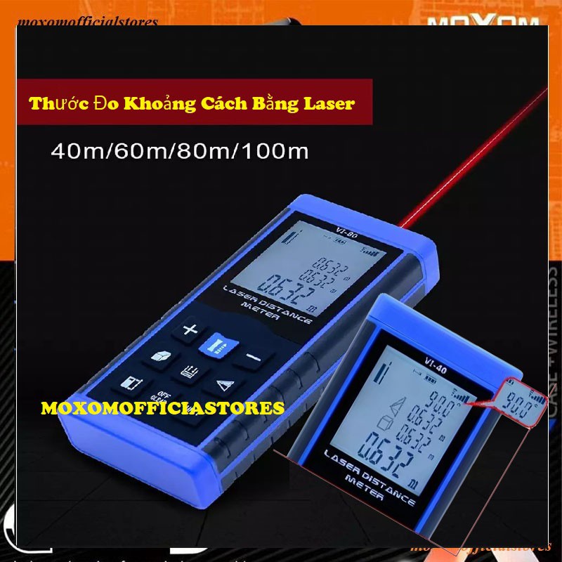 Thước Laser, Máy đo khoảng cách, Thước Laze chính xác tuyệt đối VI-40 ...