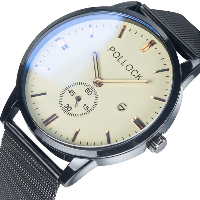 Mua ĐỒNG HỒ NAM POLLOCK L9122 DÂY THÉP MÀNH CAO CẤP KHÔNG GỈ - CÓ LỊCH ...