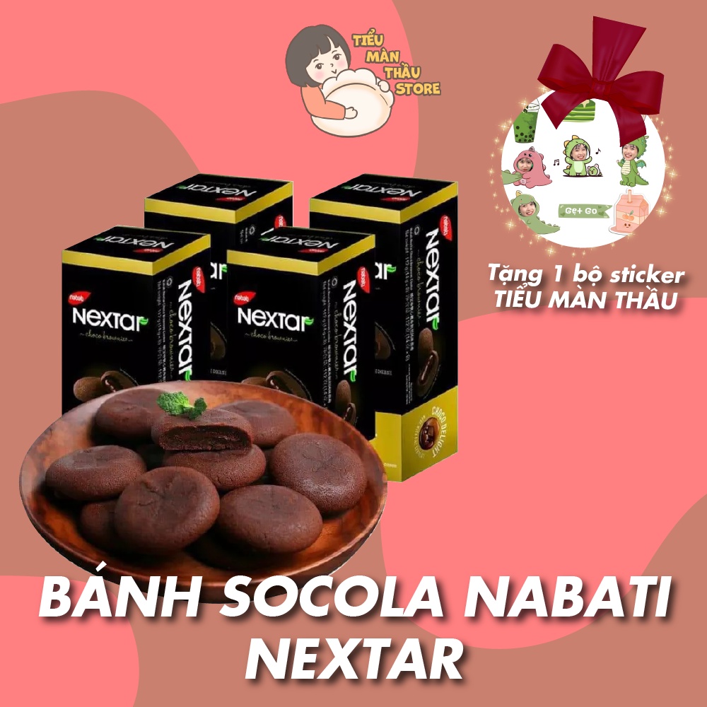 Mua Bánh socola tươi Nextar nhân chảy , bánh nabati chocolate nextar ...