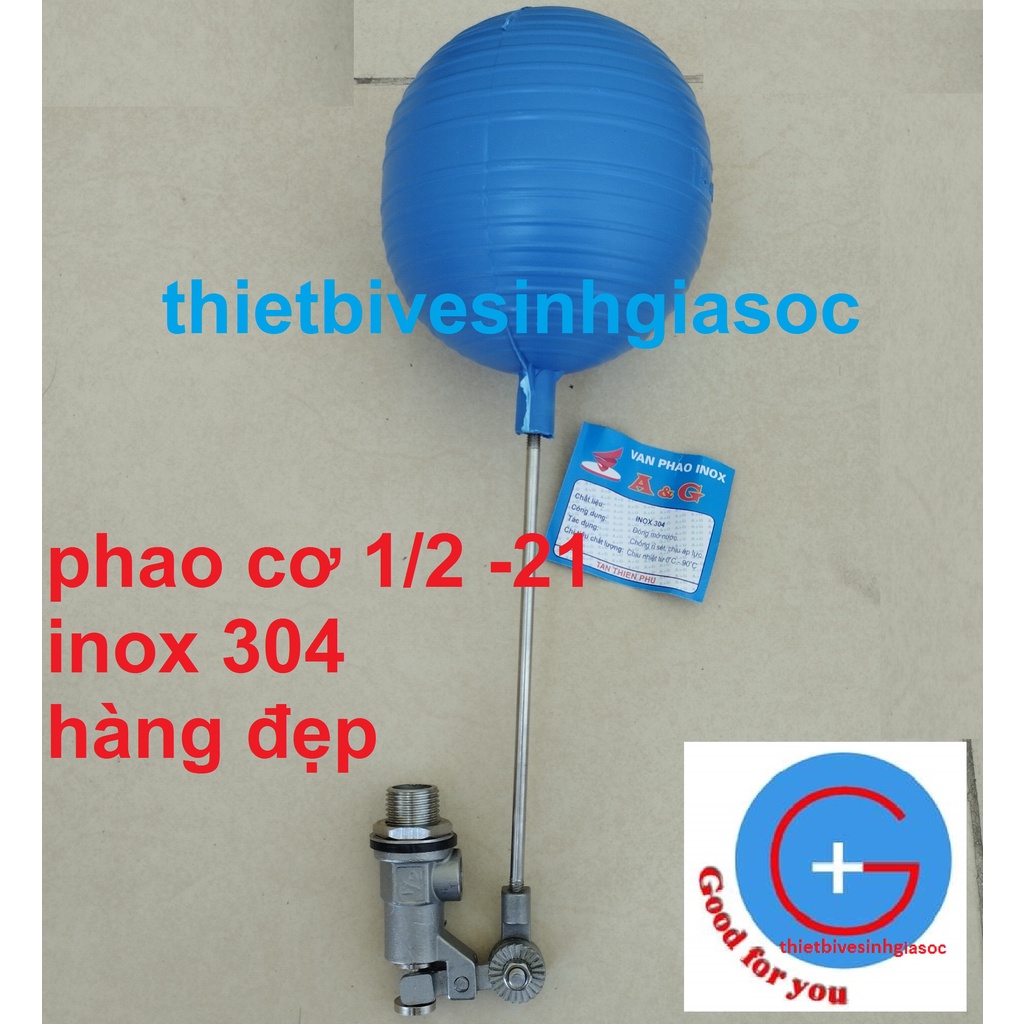 Mua Phao cơ INOX 304 tự động ngắt nước - Bóng nhựa - Điều chỉnh được ...