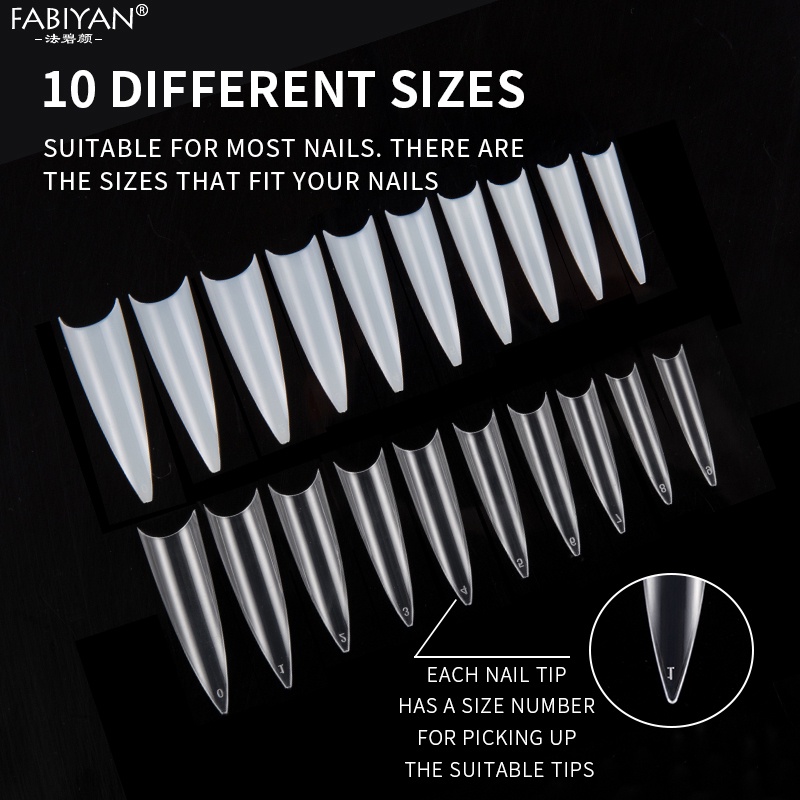 Mẹo Làm Móng Stiletto Acrylic Móng Tay Giả Dài Sắc Nét để Làm Móng Tay ...