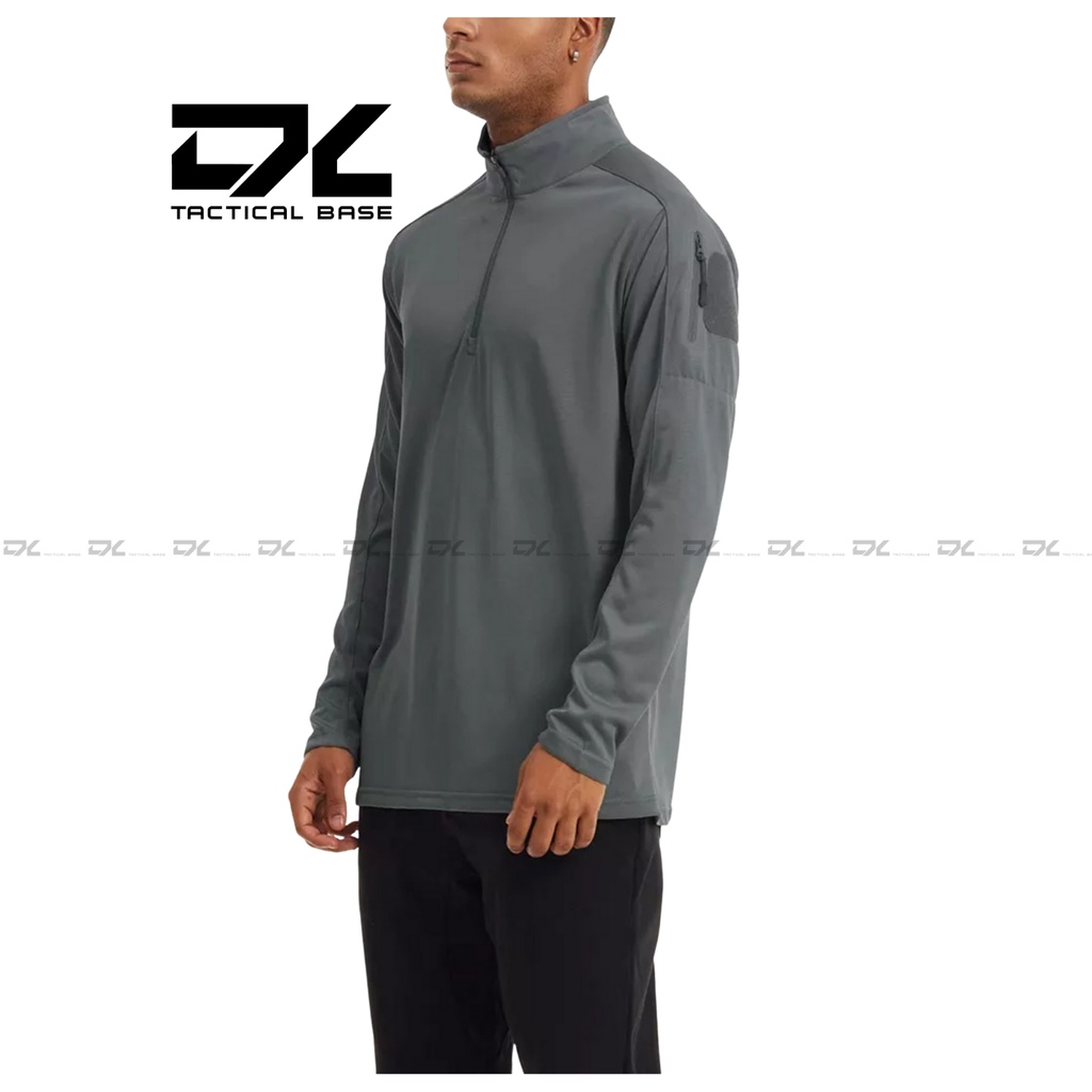 Mua Áo thể thao Outdoor tay dài Tactical có velcro dán Patch mau khô ...