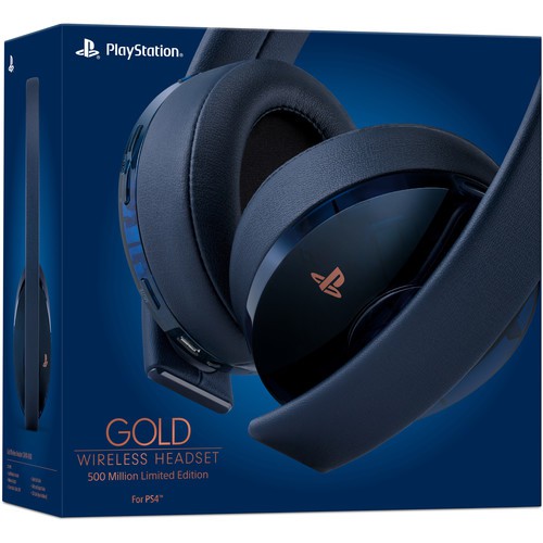 [US-NEW] Tai nghe Sony PlayStation Gold Wireless Headset - 500 Million ...