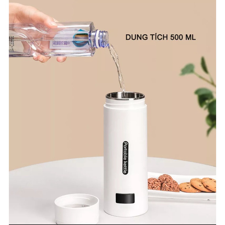 HCM Bình siêu tốc mini đa năng 2 trong 1 dung tích 380ml -Piggyy - MixASale