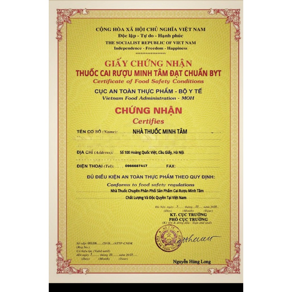 Mua Cai Rượu Bia Minh Tâm ( Hàng Chính Hãng ) giá rẻ nhất | TecKi.Vn