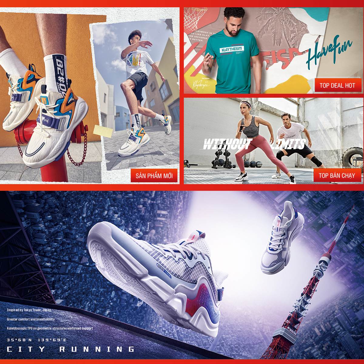 Anta Flagship Store, Cửa hàng trực tuyến | Shopee Việt Nam