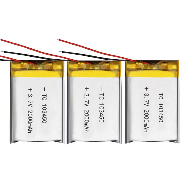 Mua PIN LIPO 2000mAh 3.7V 103450 (CÓ MẠCH BẢO VỆ), DÙNG CHO CÁC THIẾT ...