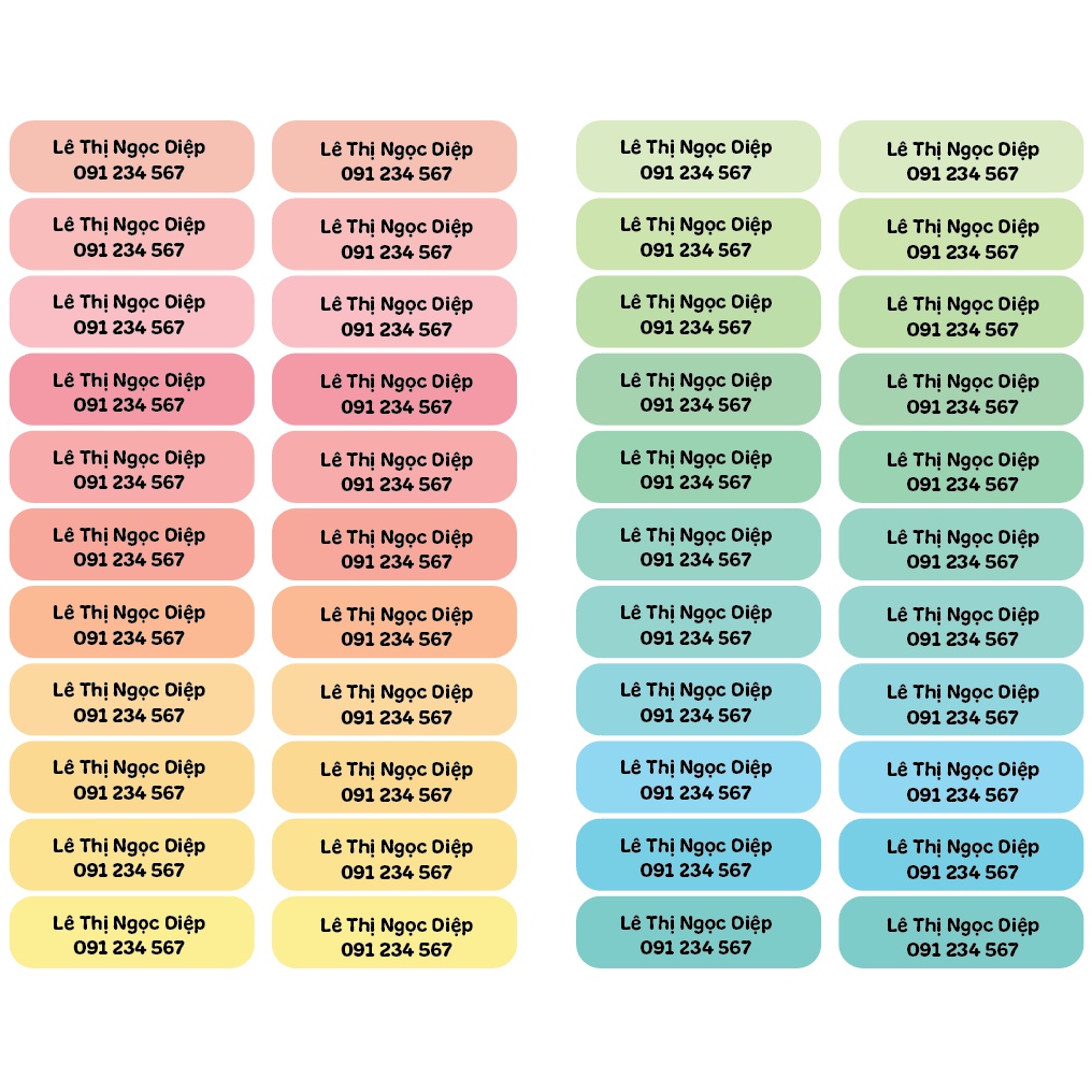 Mua 💗Set 108 tem sticker cute 💗 in tên bé dán đồ dùng học tập 💗 Siêu dễ ...