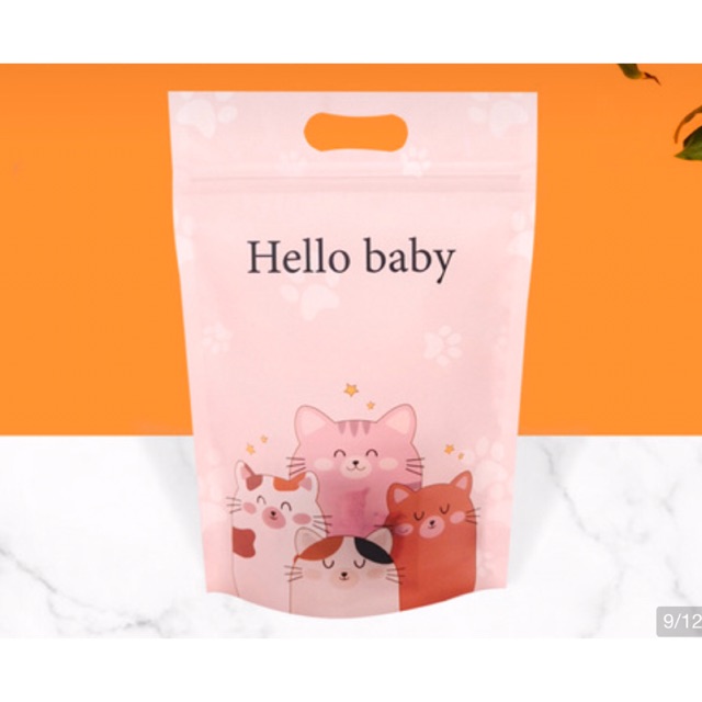 10 chiếc túi zip Hello Baby | Shopee Việt Nam