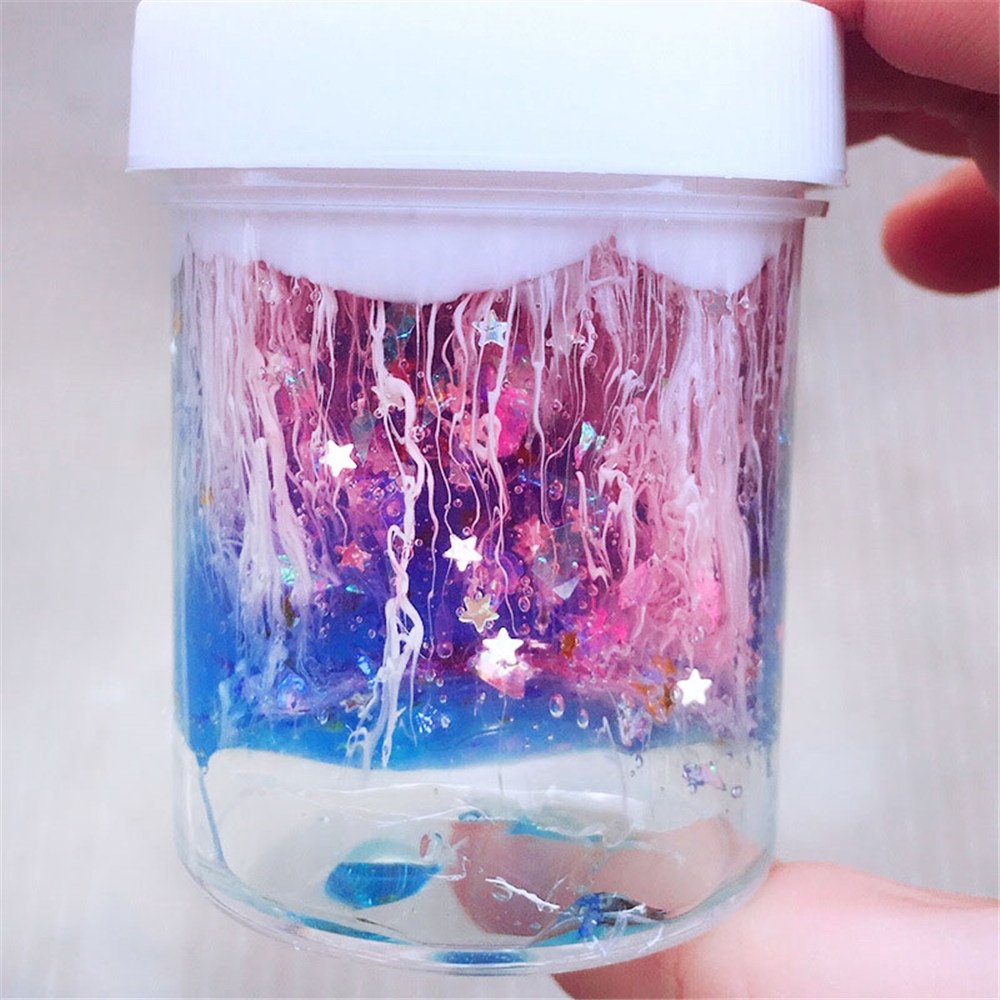 Stress Relief Kids Toy Ocean Jelly Fish|Mixing Playdough DIY Fluffy Mud ...