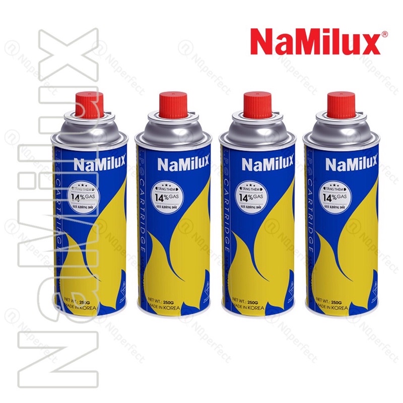 Mua Bộ 4 Bình NaMiLux 220g Chuyên Dùng Cho Khò Gas Mini, Bếp Gas Du ...