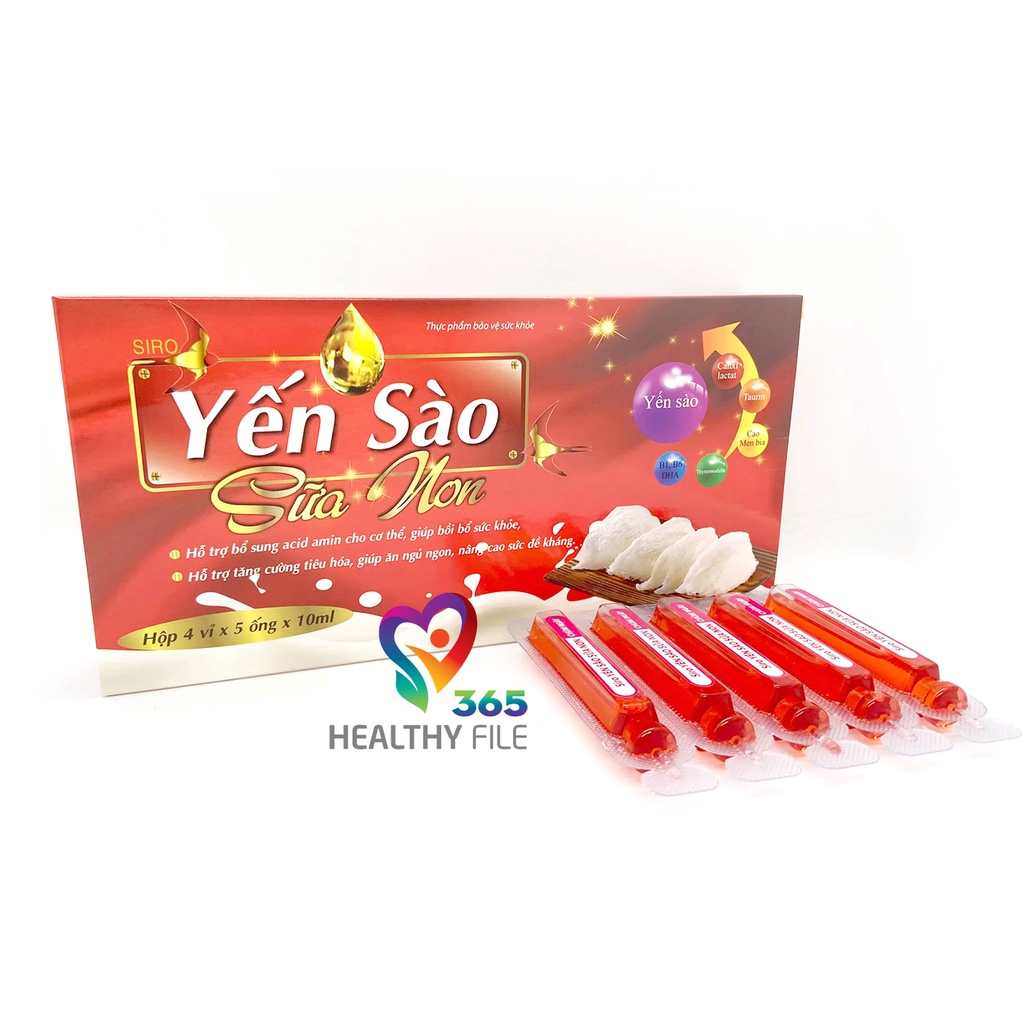 Mua Siro Yến Sào Sữa Non giúp ăn ngủ ngon, tiếu hóa tốt, tăng cường ...