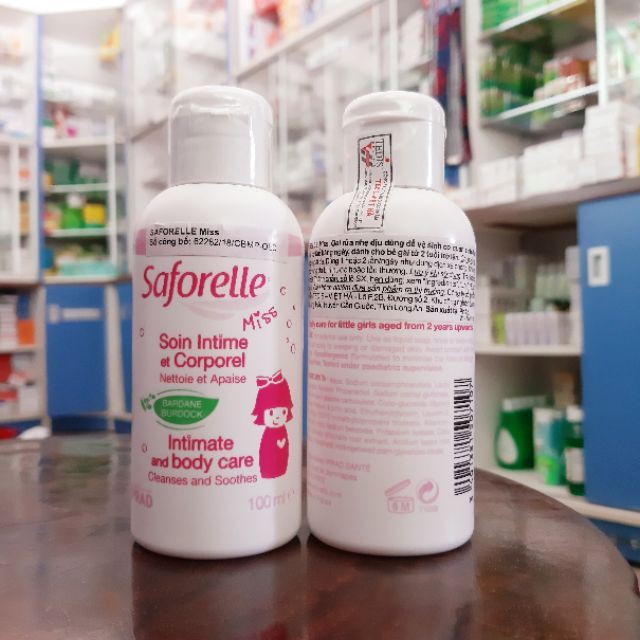 Dung Dịch Vệ Sinh Saforelle Miss Dành Cho Bé Gái Từ 4 Tuổi 100Ml Giá Rẻ ...