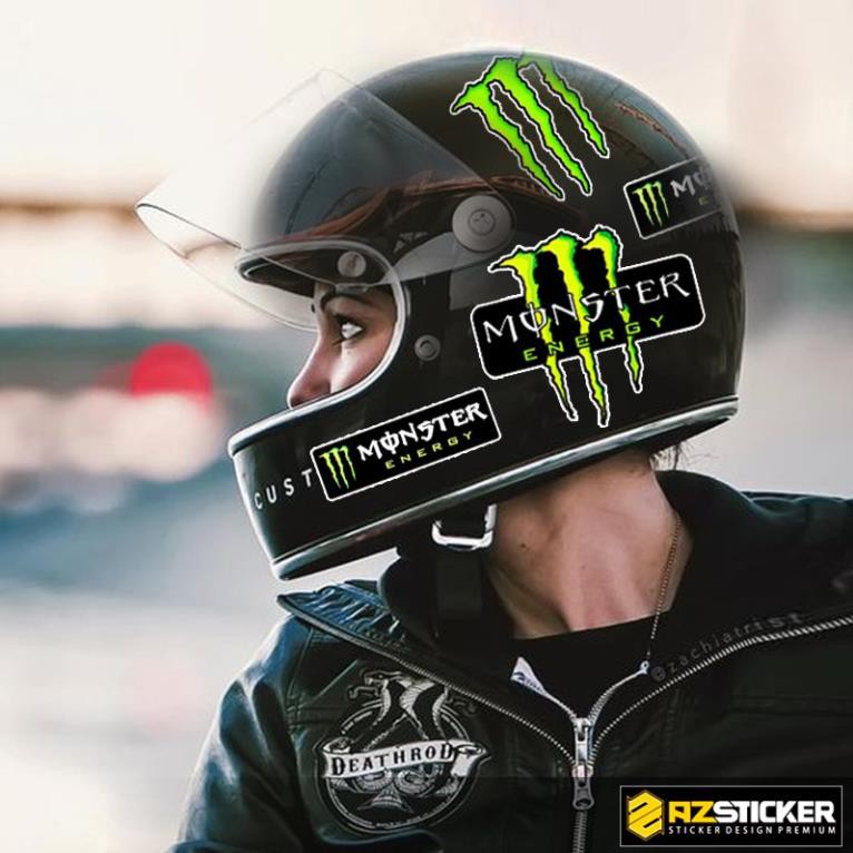 Mua [Sticker Single] Hình Dán Sticker Monster | Sticker Dán Xe, Tem Dán ...