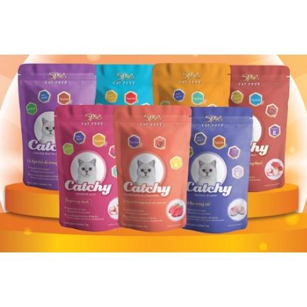 Pate Catchy 5plus dành cho mèo cưng dạng gói 70g | Shopee Việt Nam