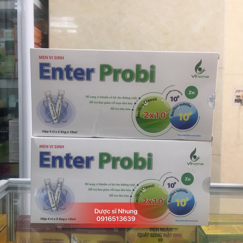 Mua Men Vi Sinh Enter Probi Bổ Sung Vi Khuẩn Có Lợi Cho Đường Ruột, Hỗ ...