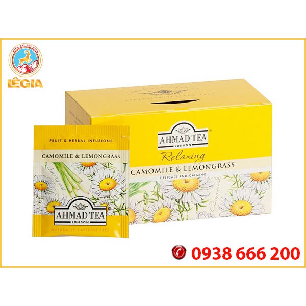 Mua Trà Thảo Mộc Hoa Cúc Túi Lọc Ahmad Camomile & Lemongrass - Trà ...
