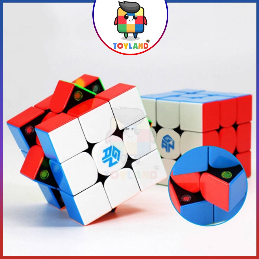 Mua Rubik 3x3 Gan 354M V2 Stickerless Có Nam Châm Rubic Gan 354 V2 M 3 ...