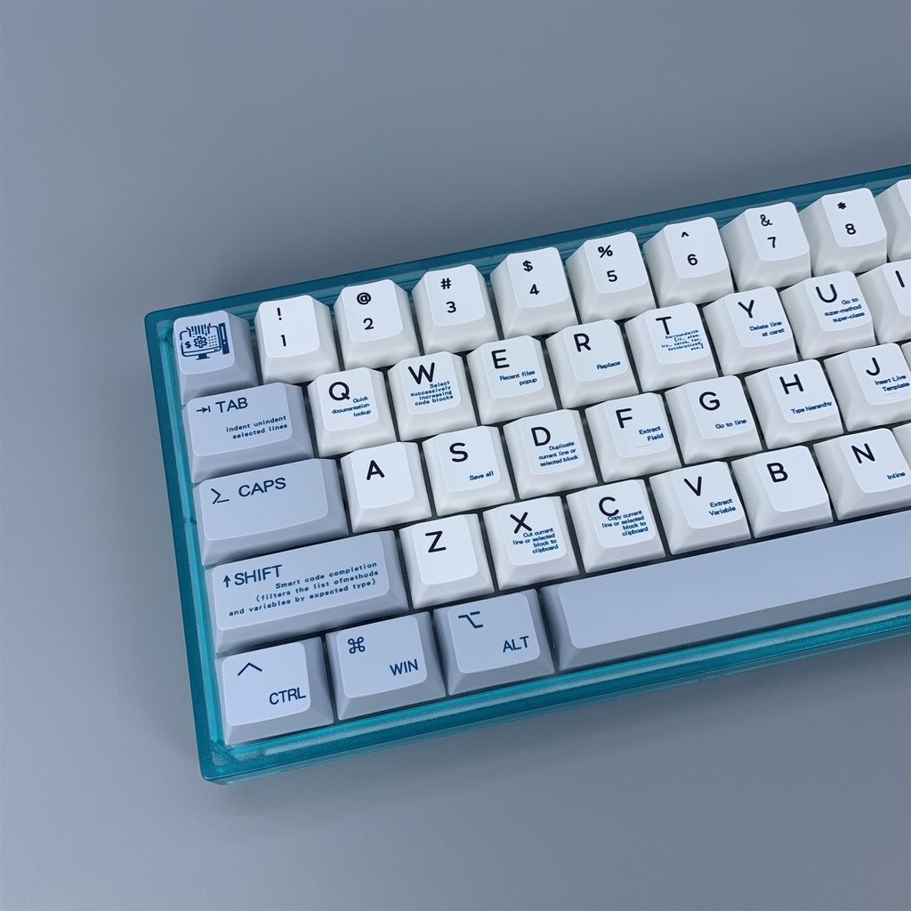 Programmer keycaps 996 Key Cap cherry Profile Bộ Phím Lập Trình 65% ...