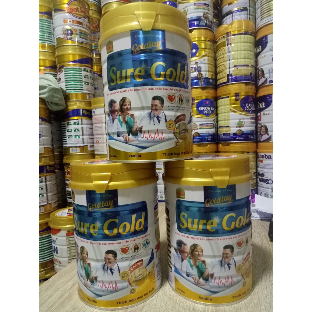 Mua Sữa Sure Gold 900Gr bổ sung dinh dưỡng cho người cao tuổi, phục hồi ...