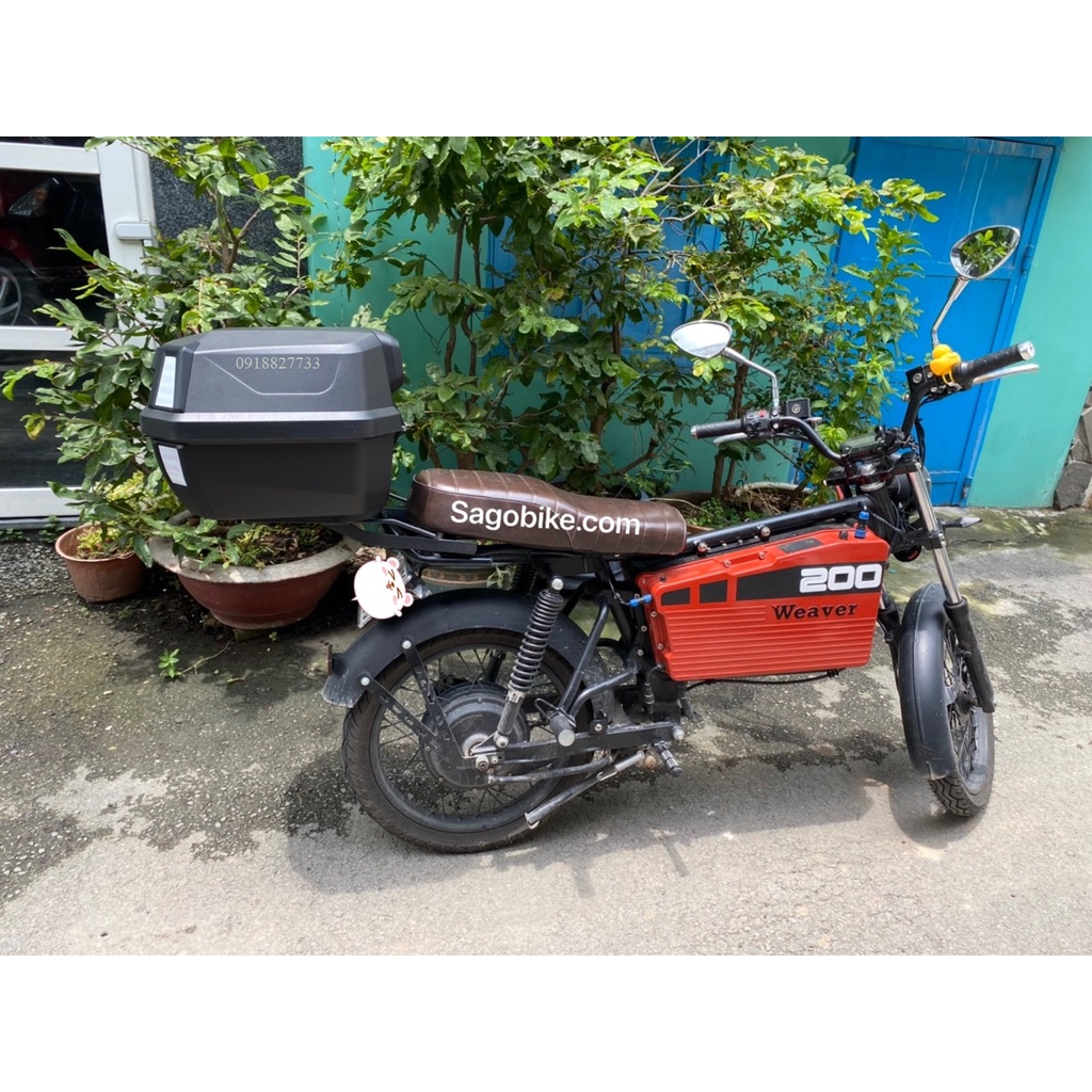 Mua Thùng xe máy điện Datbike Weaver 200, thùng Givi B42N_ADV và baga ...