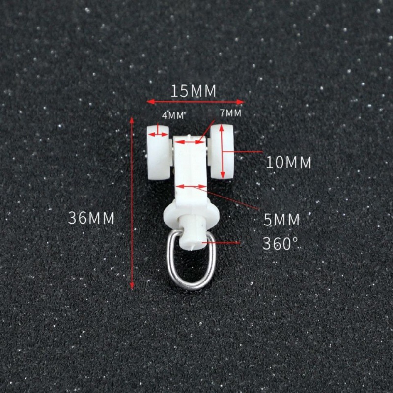 Mua Bi Thanh Ray Rèm Vải Bằng Nhựa Màu Trắng Chắc Chắn Chạy Mượt giá rẻ ...