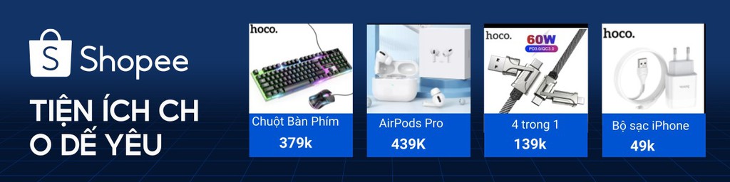 HOCO Official Store - Shop online | Shopee Việt Nam