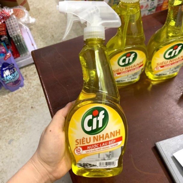 Nước Lau Bếp Cif chai 520ml | Shopee Việt Nam