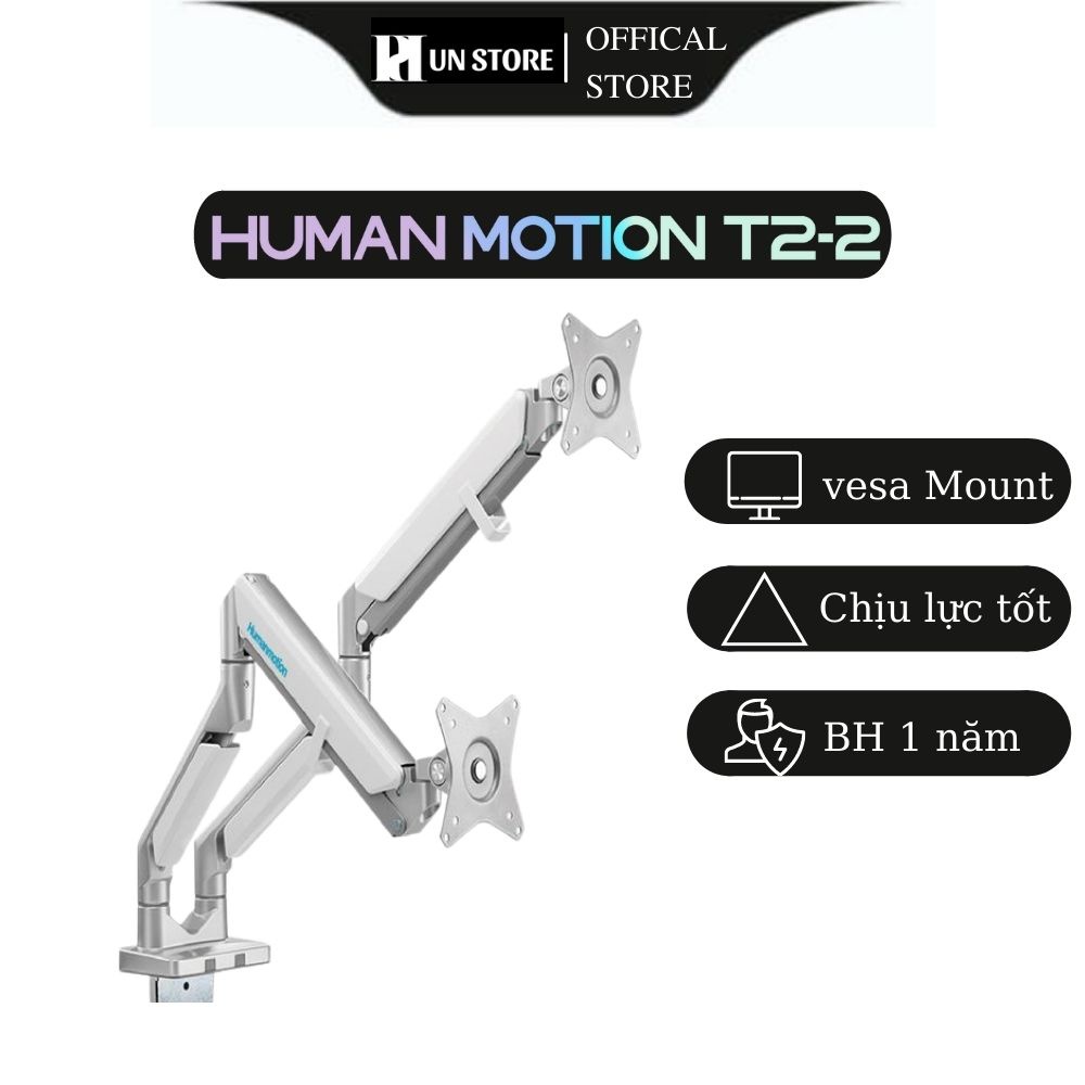 Mua Giá đỡ Human Motion T2-2 (đỡ 2 màn hình) giá rẻ nhất | TecKi.Vn