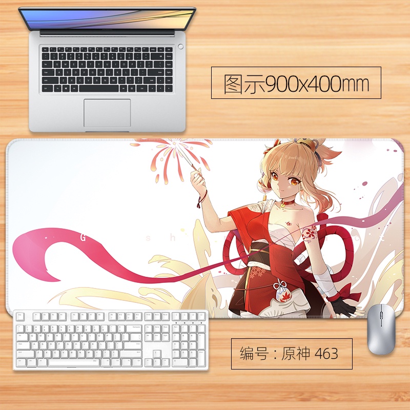 Mua Ganyu Keqing Computer Raiden Shogun shadow Genshin Impact Mouse Pad ...