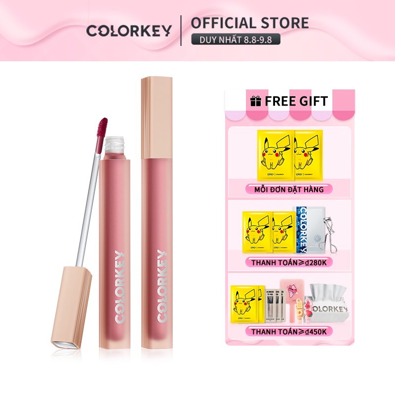 Mua Son kem lì Colorkey Watery Matte Trang điểm môi dạng lỏng không ...