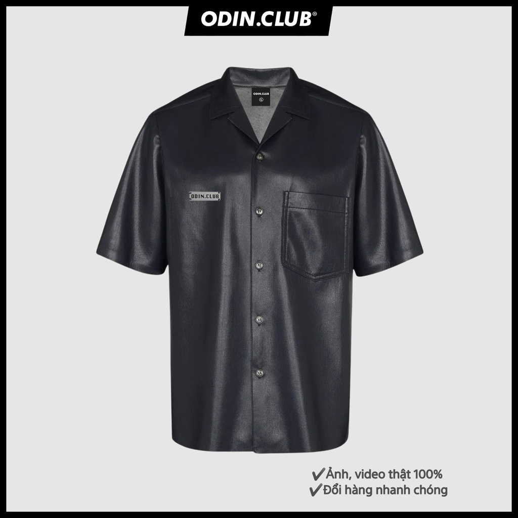 Mua Áo Sơmi da cộc tay ODIN CLUB Leather, Áo sơmi oversize form rộng ...