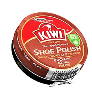 Xi đánh giầy Kiwi màu đen, nâu kèm bàn chải đánh giày 45ml (36g) | Shopee Việt Nam