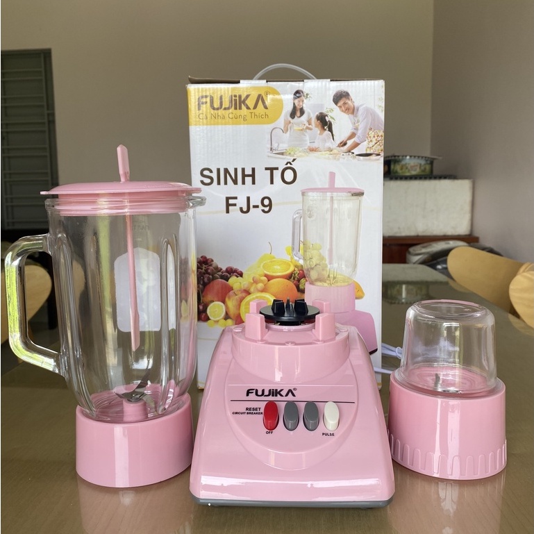 [BH 12 Tháng] Máy xay sinh tố đa năng cao cấp FUJIKA FJ-9 tiện dụng - Hàng chính hãng | Shopee ...