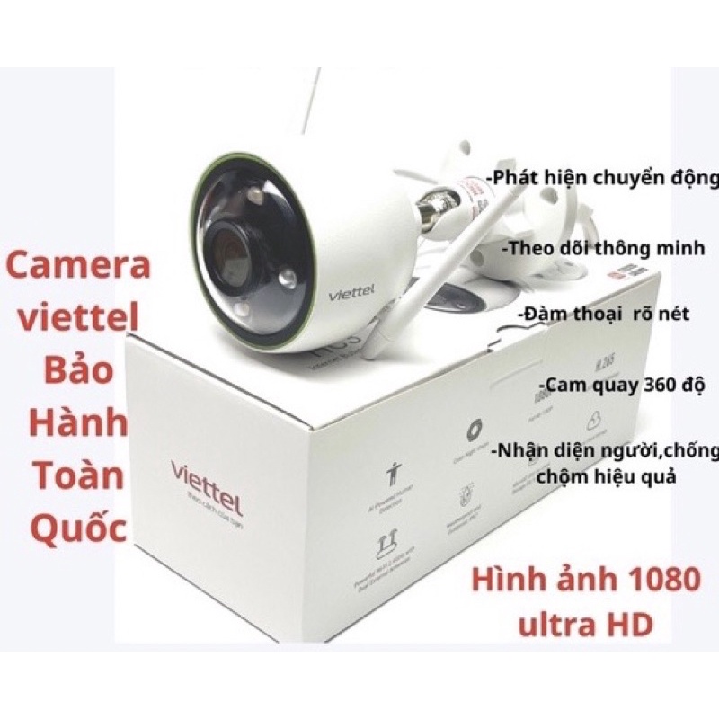 Camera wifi Viettel-Home Camera HC2 / HC3 Giám sát an ninh 24/7, HÌNH ...