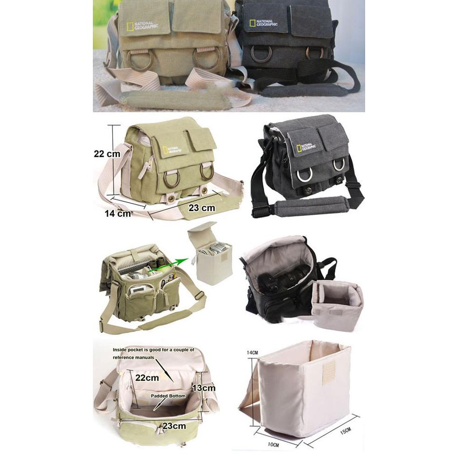 Mua Túi máy ảnh National Geographic NG-2345 + Bộ vệ sinh máy ảnh 8 in 1 ...