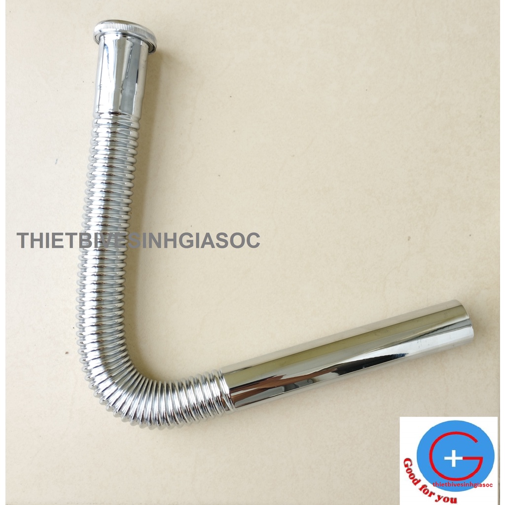 Mua Xi phông chậu kính đồng mạ cao cấp đuôi mềm | xi phông chậu không ...