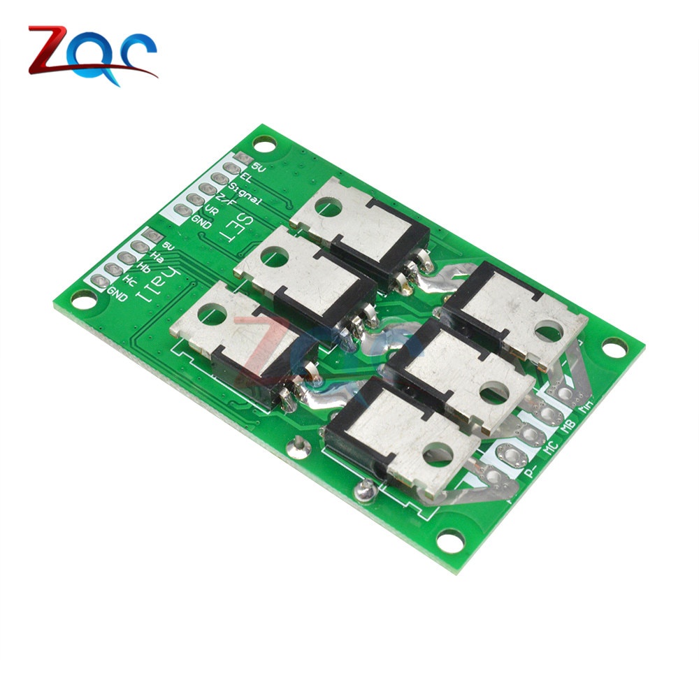DC 12V-36V 24V 20A 500W Brushless Motor Controller Hall BLDC Driver Board Voltage PWM speed ...