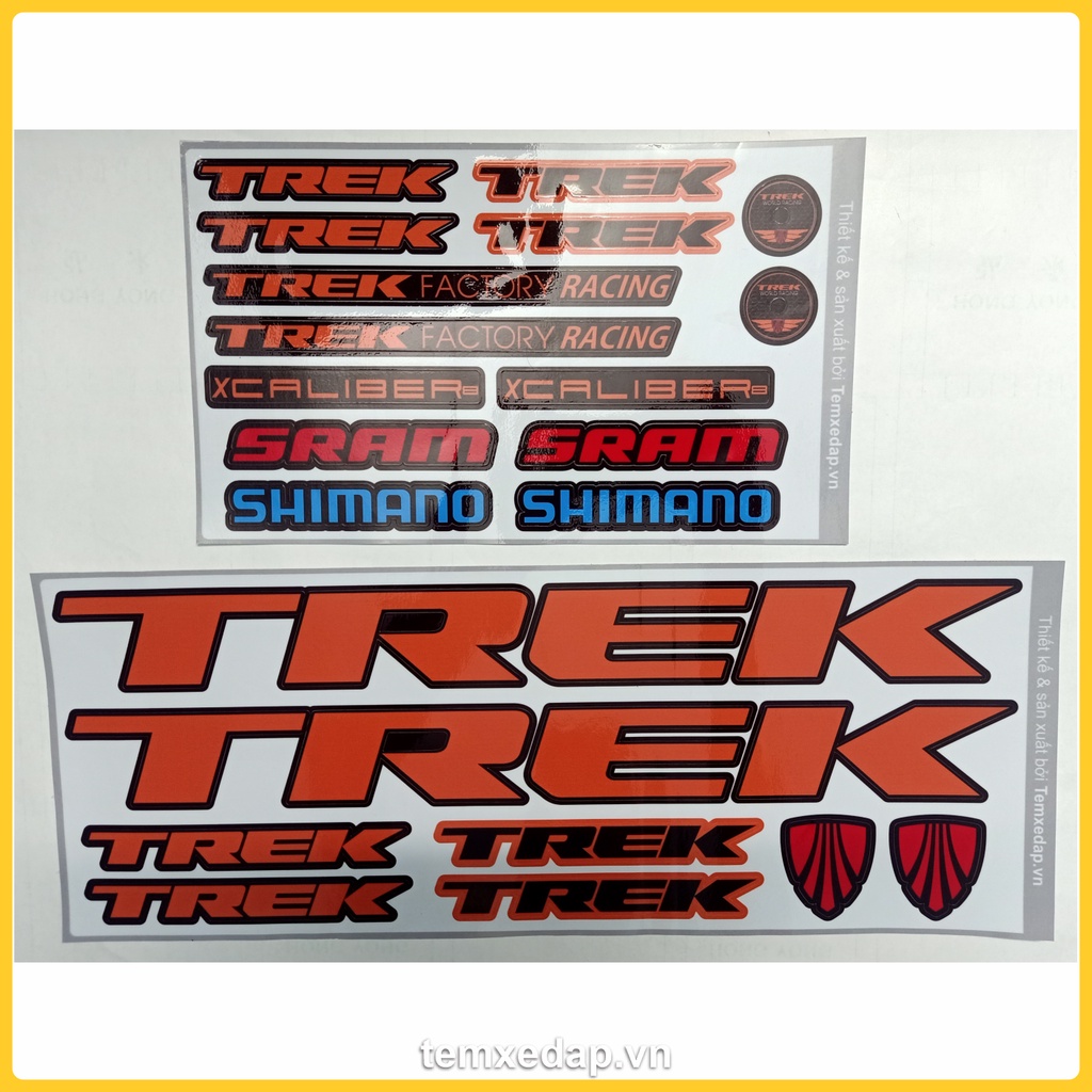 Mua Tem decal dán sườn xe đạp địa hình TREK X-CALIBER 8 2022 | MTB ...