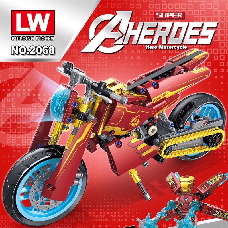 ℡Bộ Lắp Ghép Lego 2068 Hình Siêu Anh Hùng Cho Trẻ Em – Đồ chơi trẻ em