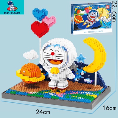 Lego Doremon, lắp ráp mô hình Doraemon, mô phỏng nhân vật Doraemon trên ...