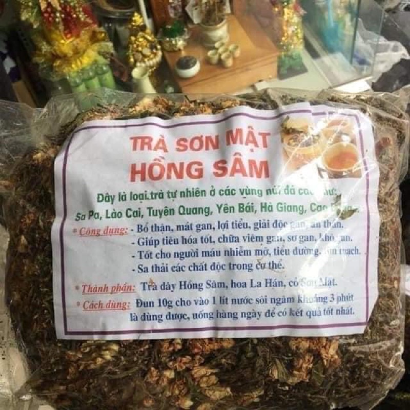 Mua Trà sơn mật hồng sâm 1 kg loại 1 nhiều hoa nhài cỏ ngọt giá rẻ nhất ...