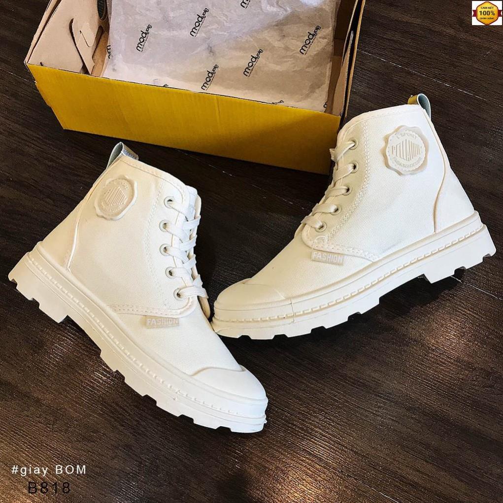 Mua Giày Boot Nữ Cổ Lửng Đế Cao 2 cm Vải Mền (4 vàng) B818 : : ; $ 12 ...