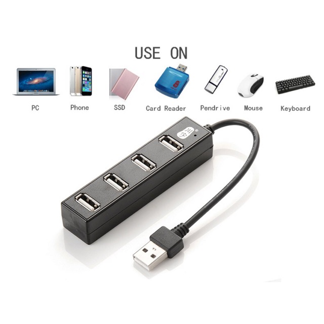 Mua Hub USB 4 Port Kawau USB HUB H212 hỗ trợ tốc độ đến 480Mbps giá rẻ ...
