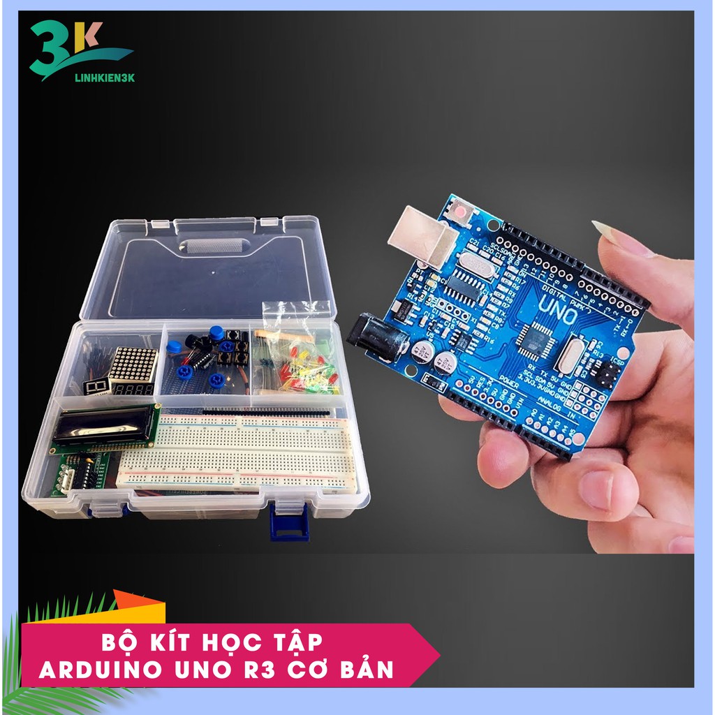 Bộ Kít Học Tập Arduino Uno R3 Cơ Bản Bộ Arduino Starter Kitbộ Thí Nghiệm Arduino Cơ Bản Đồ