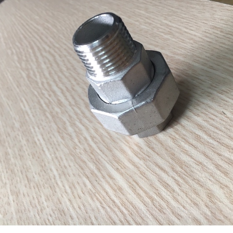 Mua Rắc co ren ngoài inox 304 DN32 1.2", DN25 1", DN15 1/2" giá rẻ nhất | TecKi.Vn