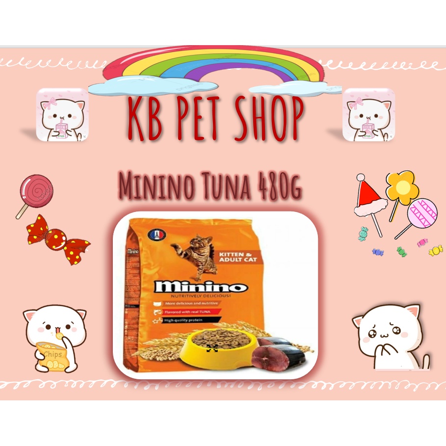 Minino Tuna 480g thức ăn hạt cho mèo vị cá ngừ (Hỏa Tốc Vũng Tàu ...