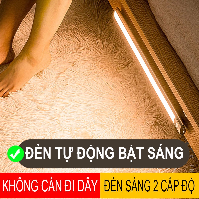Mua Đèn Led Cao Cấp Thân Nhôm Cảm Biến Chuyển Động Hồng Ngoại Có Pin ...